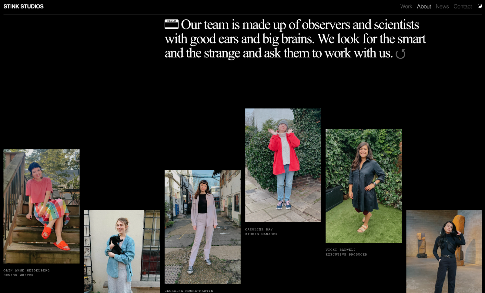 Creative Team Introduction & Announcements