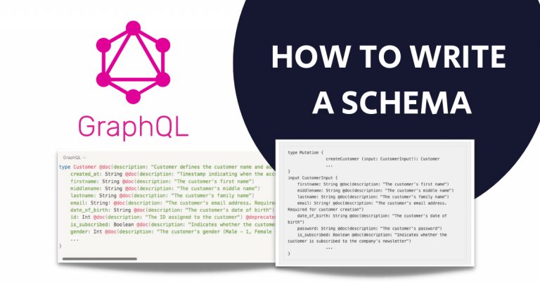 How to Write a GraphQL Schema?