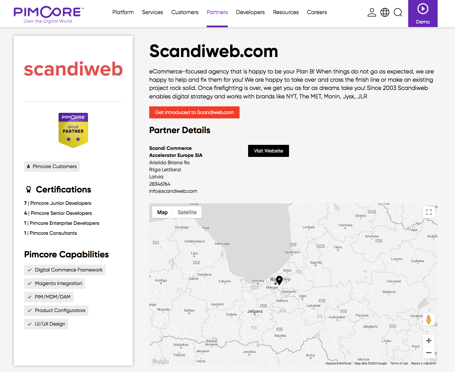 scandiweb Becomes the Pimcore Gold Partner!