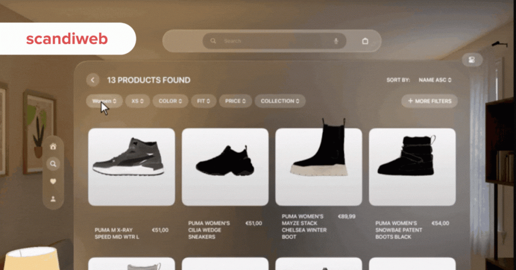 Apple Vision Pro Examples for eCommerce Stores